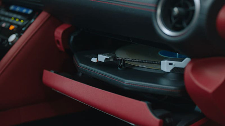 Lexus builds a one-off IS 350 with a record player in the glove box ...