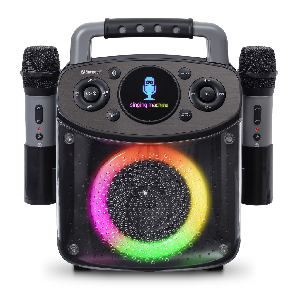 Singing Machine Mini Sparkle Bluetooth Karaoke Speaker – iWorld Online