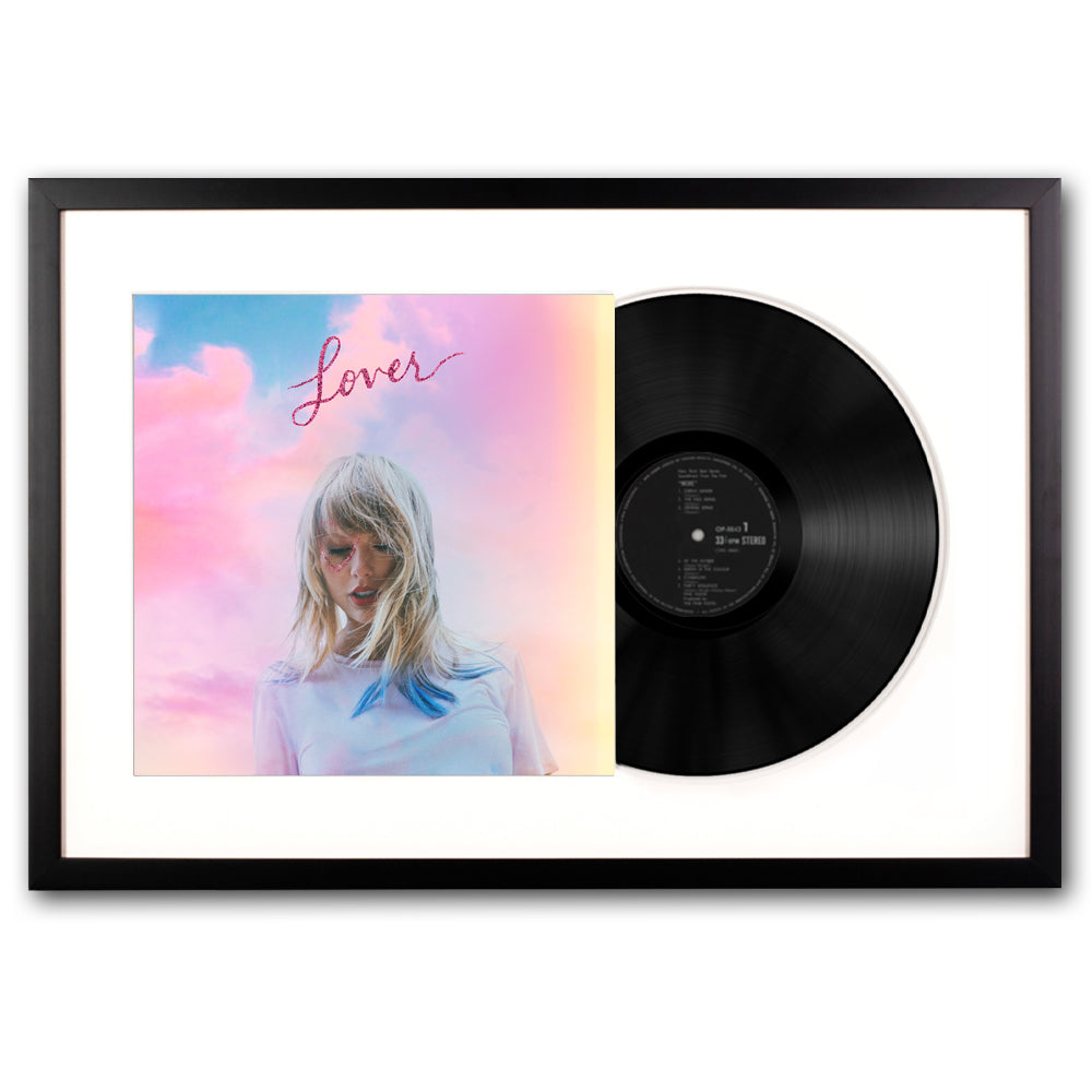 Framed Taylor Swift Lover 2P Vinyl Album Art – iWorld Online