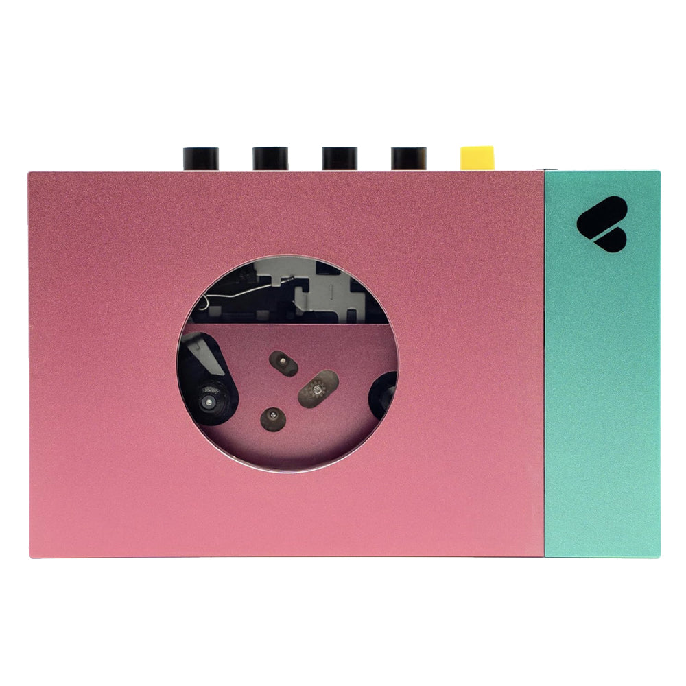 We Are Rewind Portable Cassette Player & Recorder - Edith, Pink & Gree ...