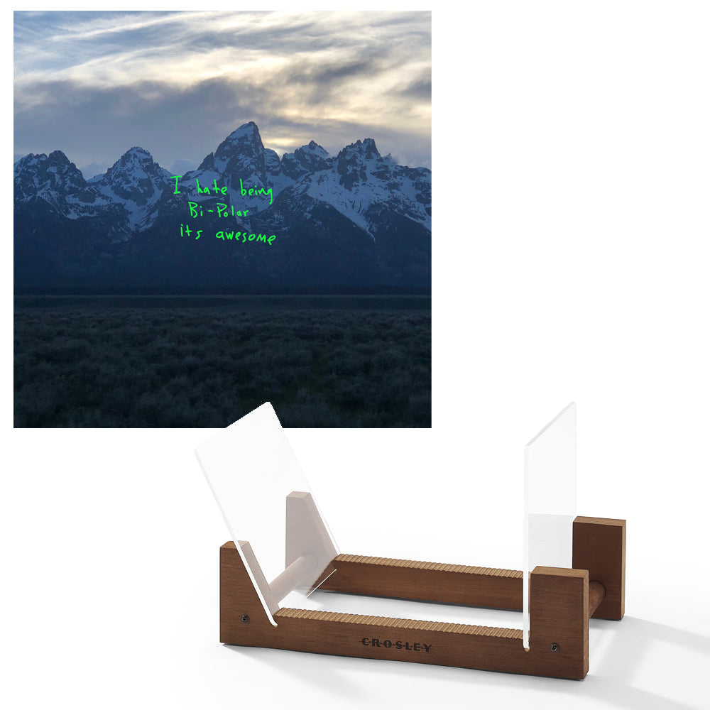 Kanye West - Ye - Vinyl Album & Crosley Record Storage Display Stand ...